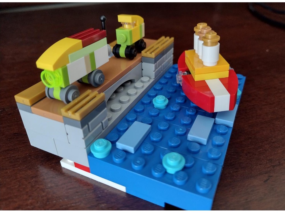 LEGO MOC-175828 Lakeshore Highway — 10717 or 11717 by McScottyBricks ...