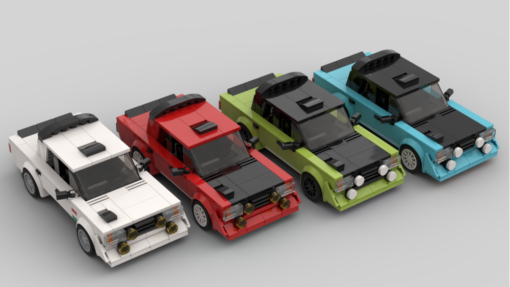 LEGO MOC "Red' Lada VFTS by Endo91 | Rebrickable - Build with LEGO