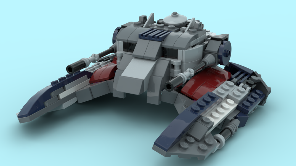 LEGO MOC 2x Clone Battle Pack Republic Fighter Tank Alternate Build by ...