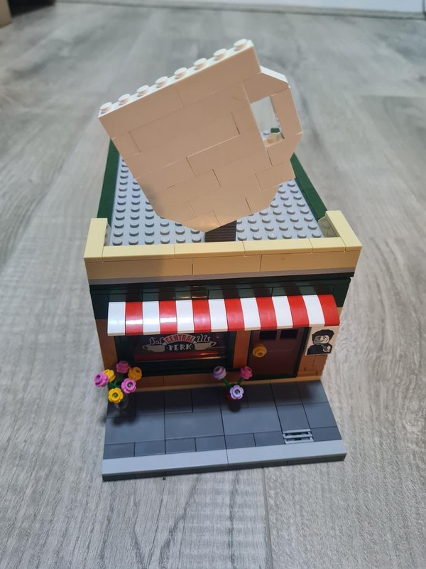 LEGO MOC The little Cafe by Simessa | Rebrickable - Build with LEGO