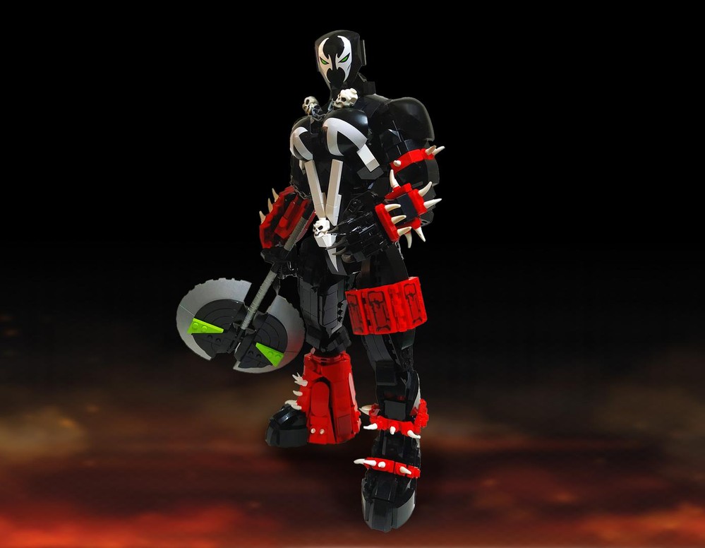 LEGO MOC SPAWN - FULL FIGURE (34cm / 13inch) by MotherBlocker_Davy ...