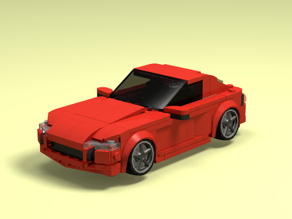 LEGO MOC Honda S2000 by Bricksideas | Rebrickable - Build with LEGO