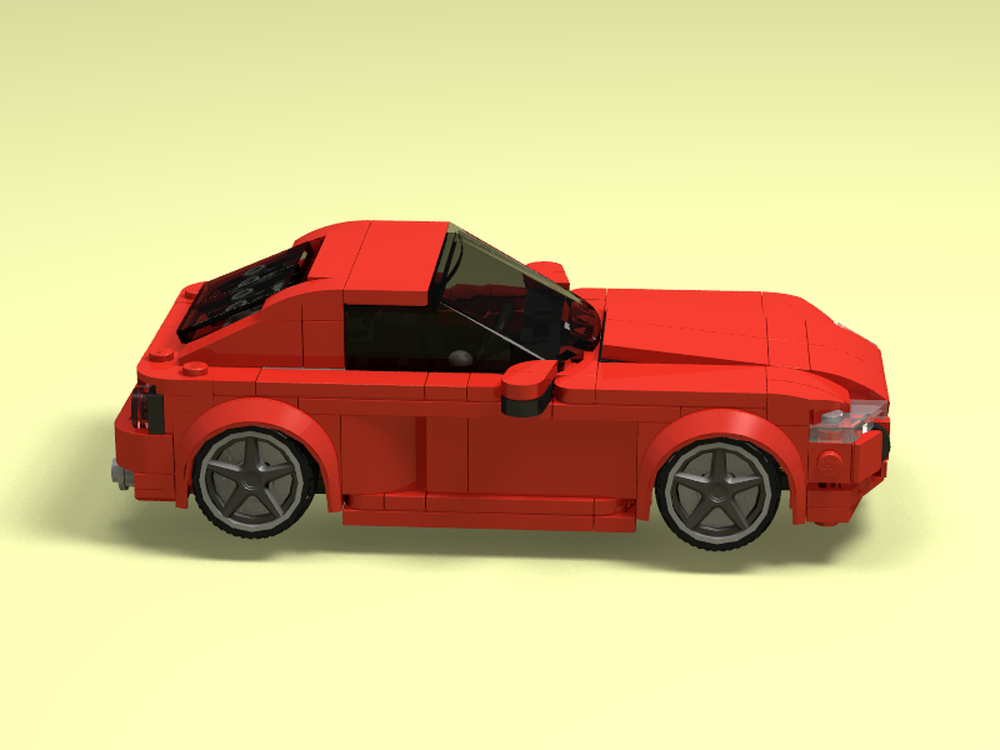 LEGO MOC Honda S2000 by Bricksideas | Rebrickable - Build with LEGO