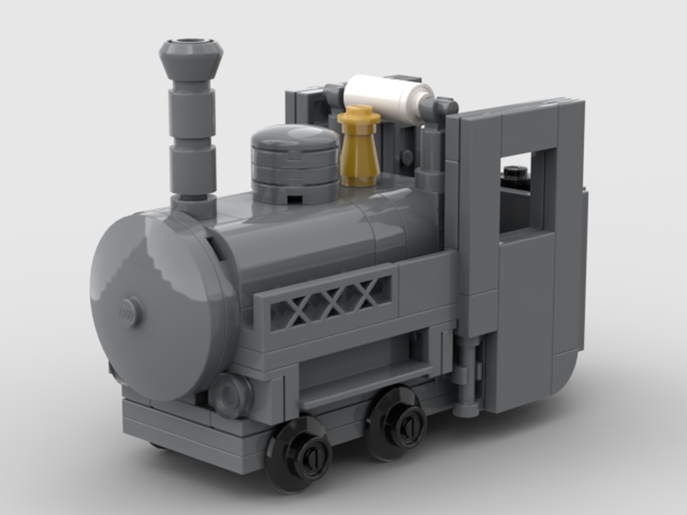 LEGO MOC locomotive Emma from "Jim Knopf" by Lamafama | Rebrickable - Build with LEGO