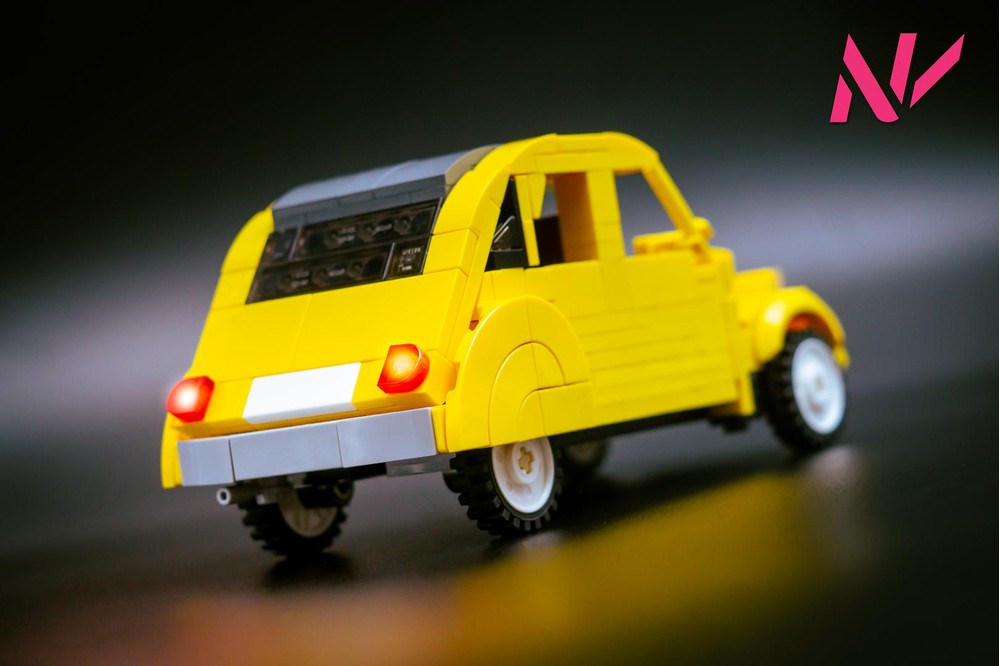 LEGO MOC Citroen 2CV by NV Carmocs | Rebrickable - Build with LEGO