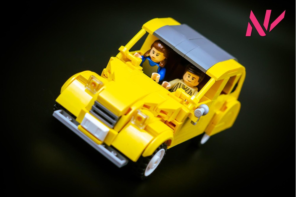 LEGO MOC Citroen 2CV by NV Carmocs | Rebrickable - Build with LEGO