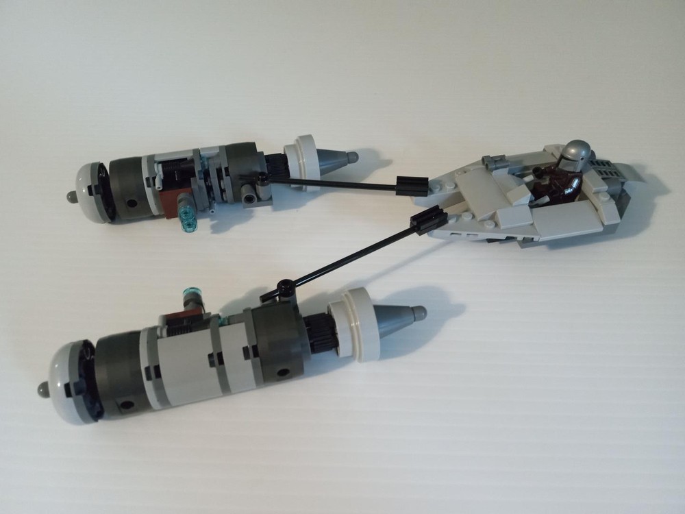 LEGO MOC The Mandalorian's Pod Racer by TTuu | Rebrickable - Build with ...