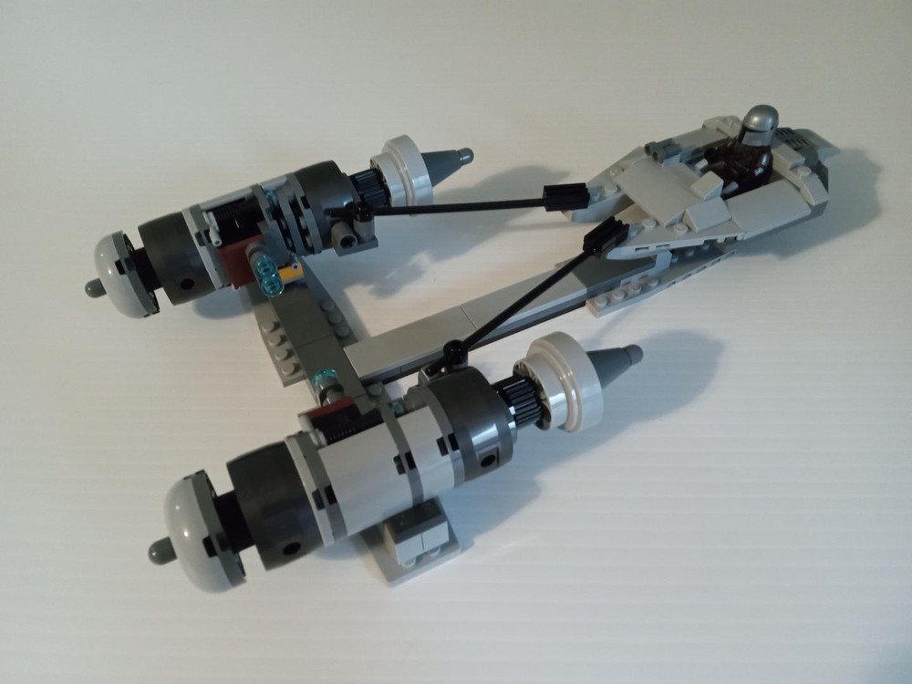 LEGO MOC The Mandalorian's Pod Racer by TTuu | Rebrickable - Build with ...