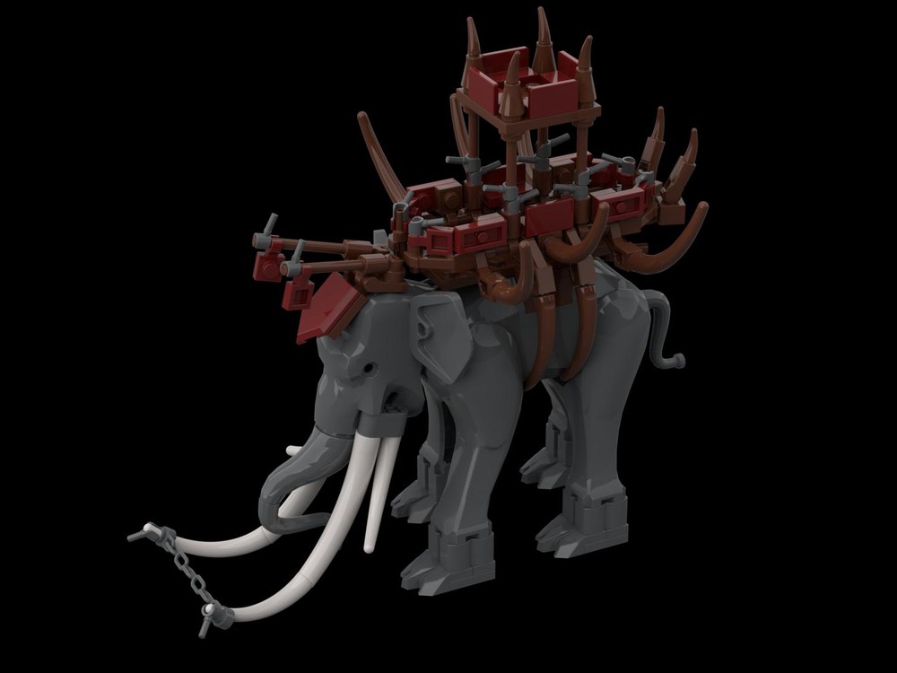 LEGO MOC LOTR - Oliphaunt by magurean.paul | Rebrickable - Build with LEGO