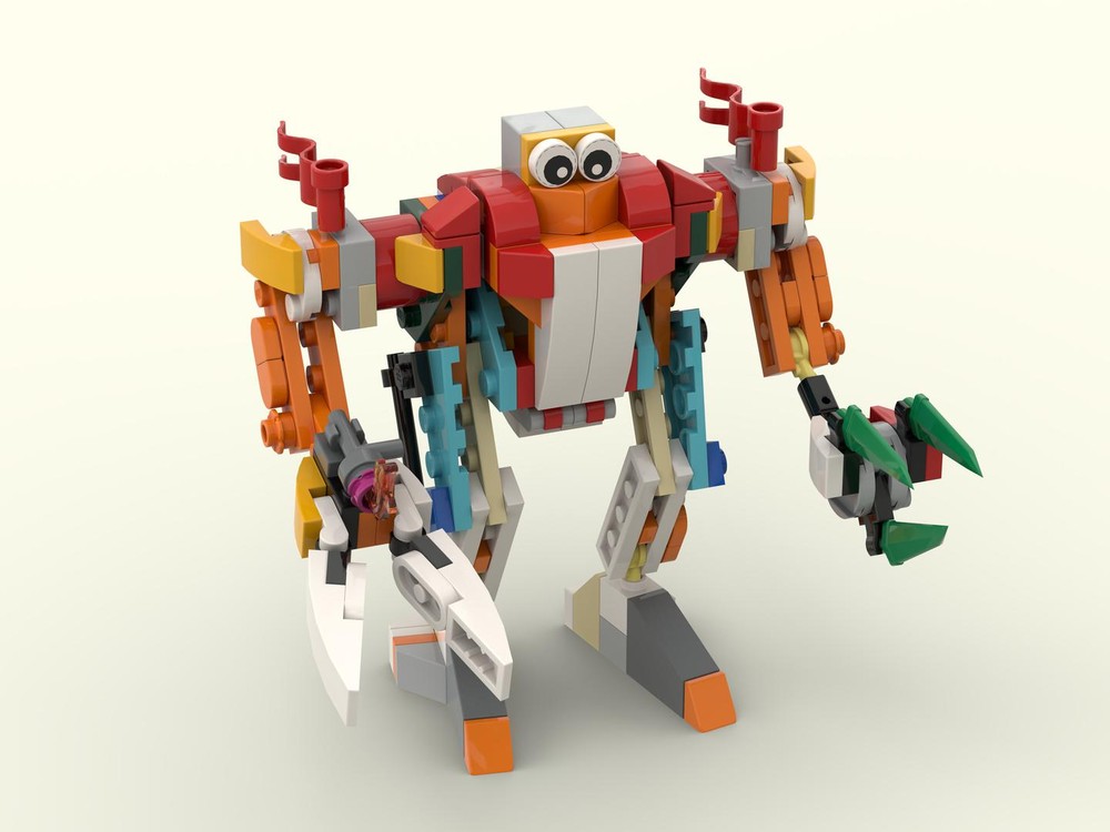 LEGO MOC Summer Fun Mech by eric_nunya | Rebrickable - Build with LEGO