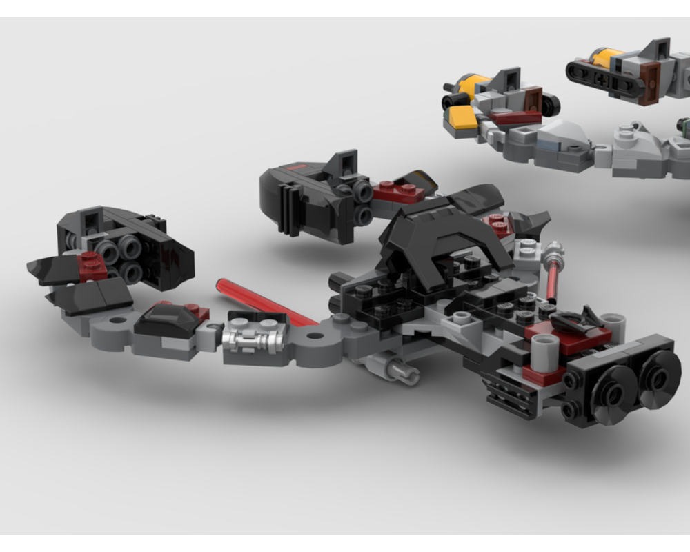 LEGO MOC Vaders racing(mech) speeder 75368 by flowly | Rebrickable ...