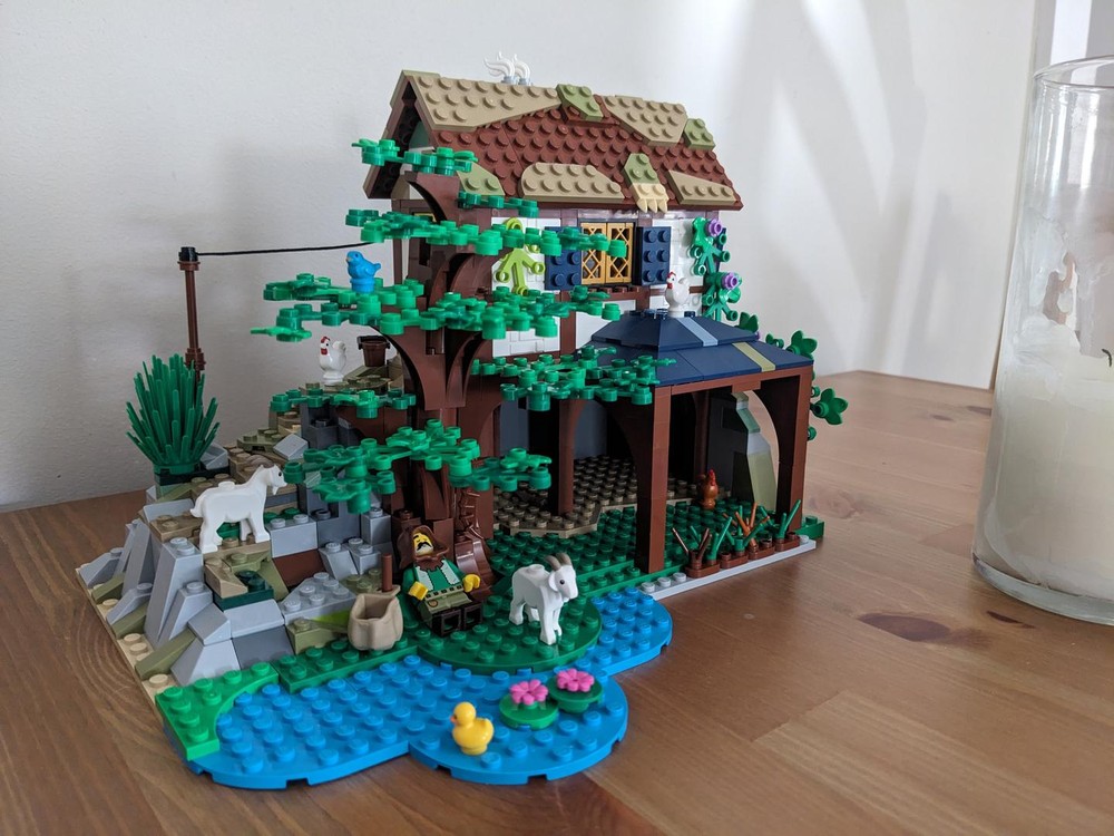 LEGO MOC Goatherd's Farm by abenh | Rebrickable - Build with LEGO