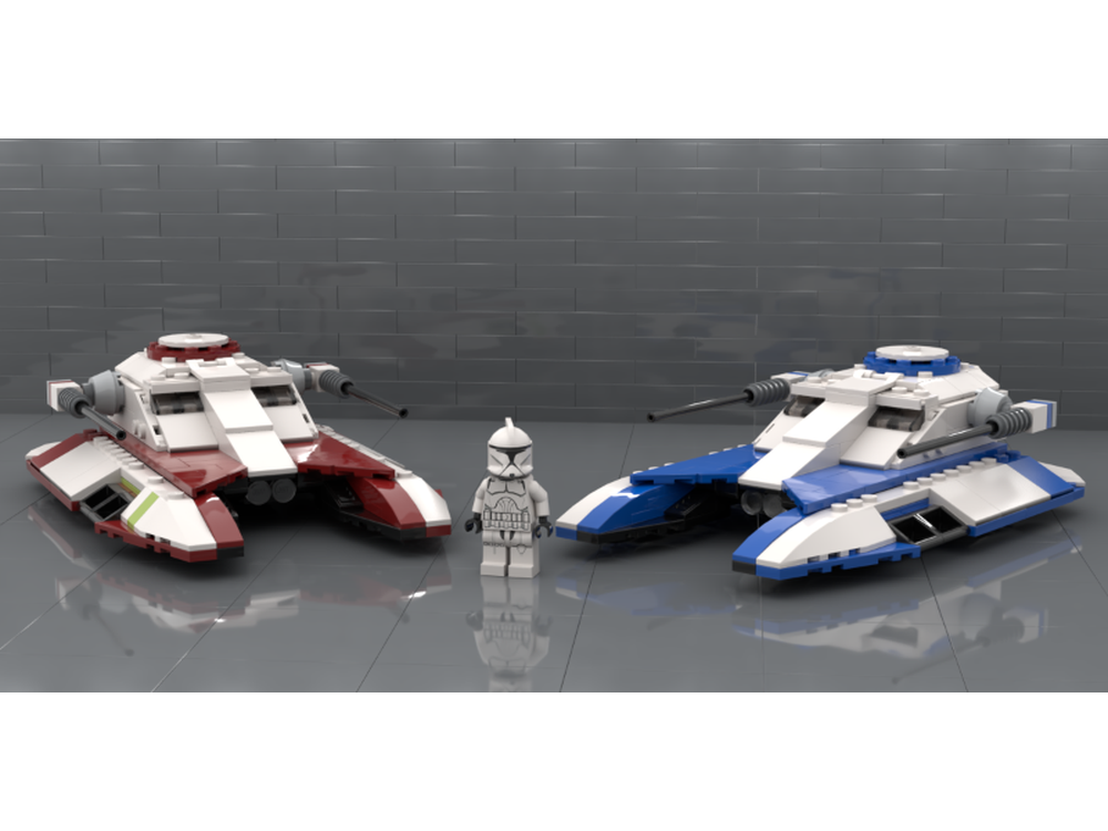 LEGO MOC TX-130 Sabre Class Republic Fighter Tank: 501st Variant by ...