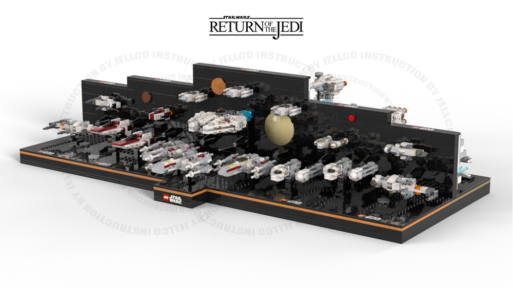 LEGO MOC-175949 Episode VI Micro Diorama : Jump into Hyperspace Full ...