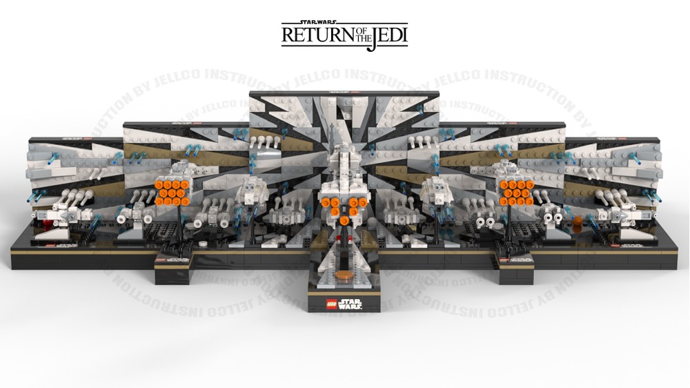 LEGO MOC Episode VI Micro Diorama : Jump into Hyperspace Full Package ...