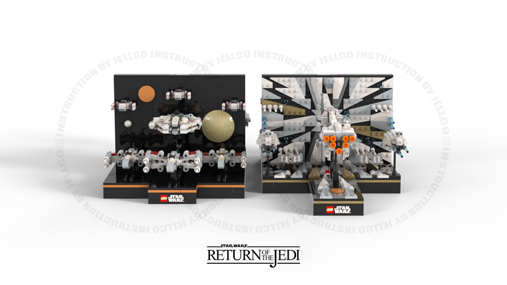 LEGO MOC Micro Diorama : Jump into Hyperspace Basic Package by jellco ...