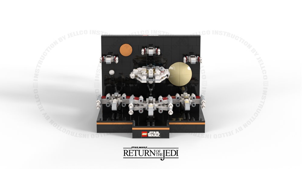 LEGO MOC Micro Diorama : Jump into Hyperspace Basic Package by jellco ...