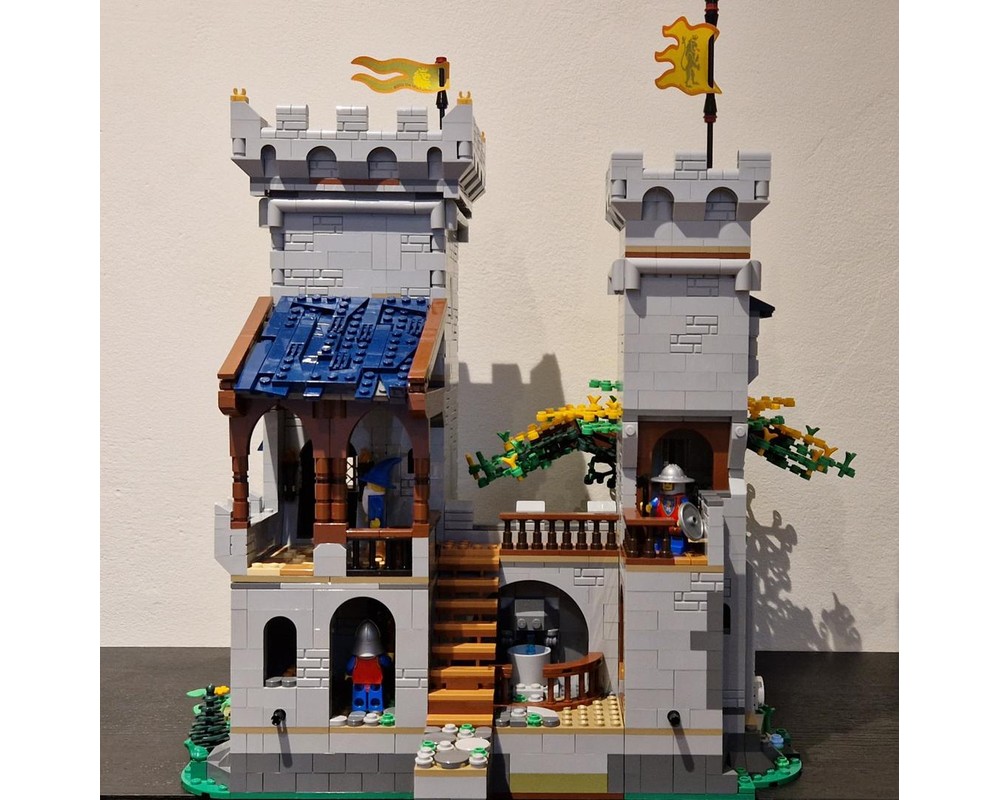 LEGO MOC Medieval Castle Adventure - Castle Keep by Gr33tje13 ...