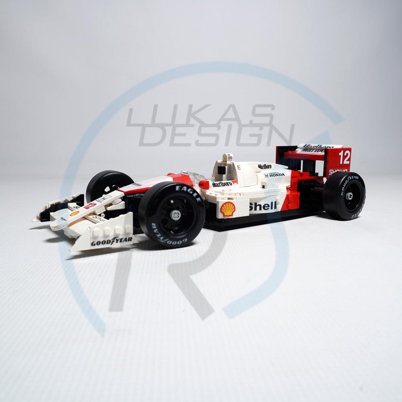 LEGO MOC 10330 McLaren MP4/4 & Ayrton Senna front section MOD by ...