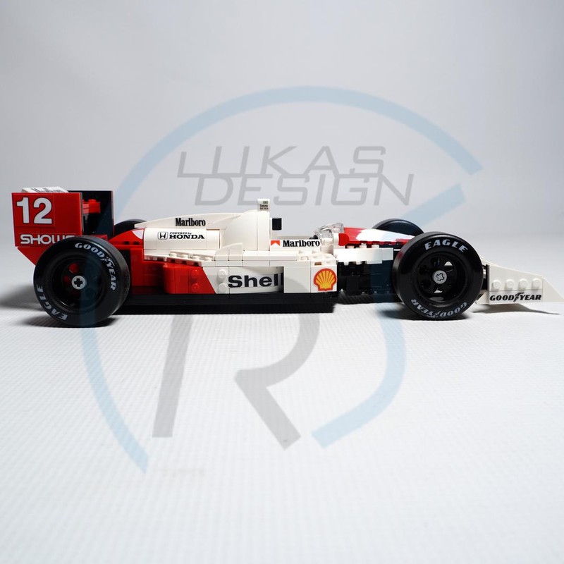 LEGO MOC 10330 McLaren MP4/4 & Ayrton Senna front section MOD by ...