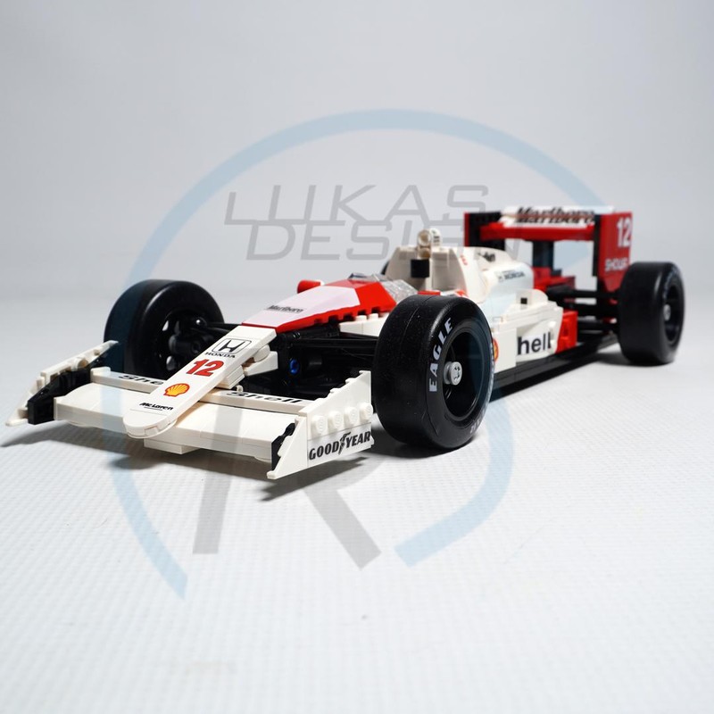 LEGO MOC 10330 McLaren MP4/4 & Ayrton Senna front section MOD by ...