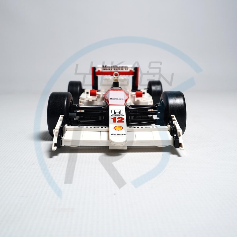 LEGO MOC 10330 McLaren MP4/4 & Ayrton Senna front section MOD by ...