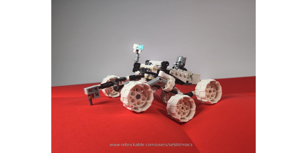 LEGO MOC 71475: Mars Rover Perseverance + Dream Car by sebbl ...