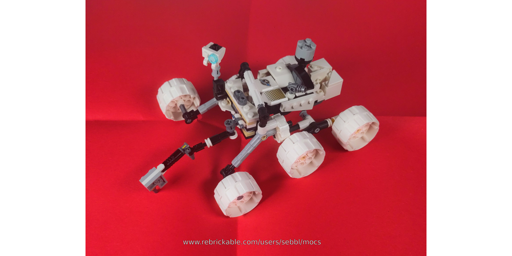 LEGO MOC 71475: Mars Rover Perseverance + Dream Car by sebbl ...