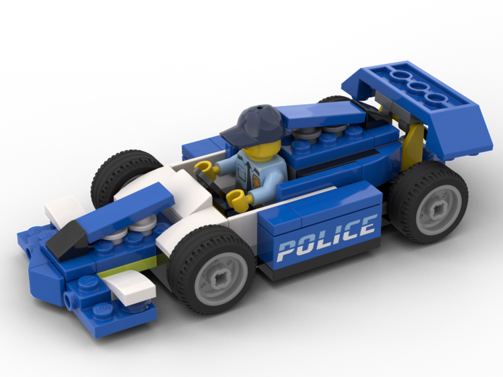 LEGO MOC 60312 - Formula 1 Car (Mk.4) by hoppepe | Rebrickable - Build ...