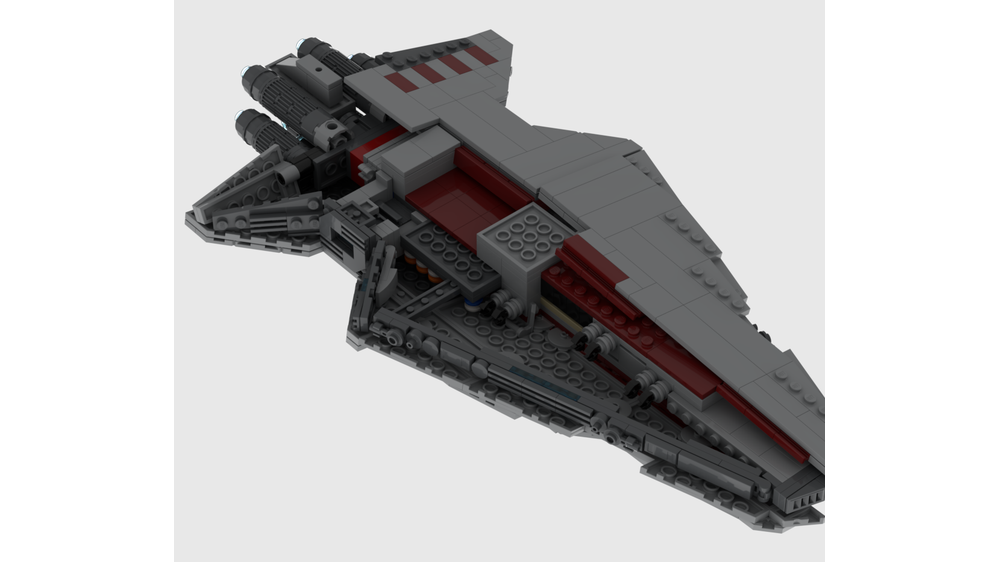 LEGO MOC Midi-Scale Venator by Bonsai Bricks | Rebrickable - Build with ...