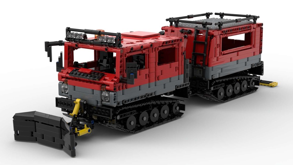 LEGO MOC Hägglunds Bv 206 by Stinkwell Exhaust Creations | Rebrickable - Build with LEGO