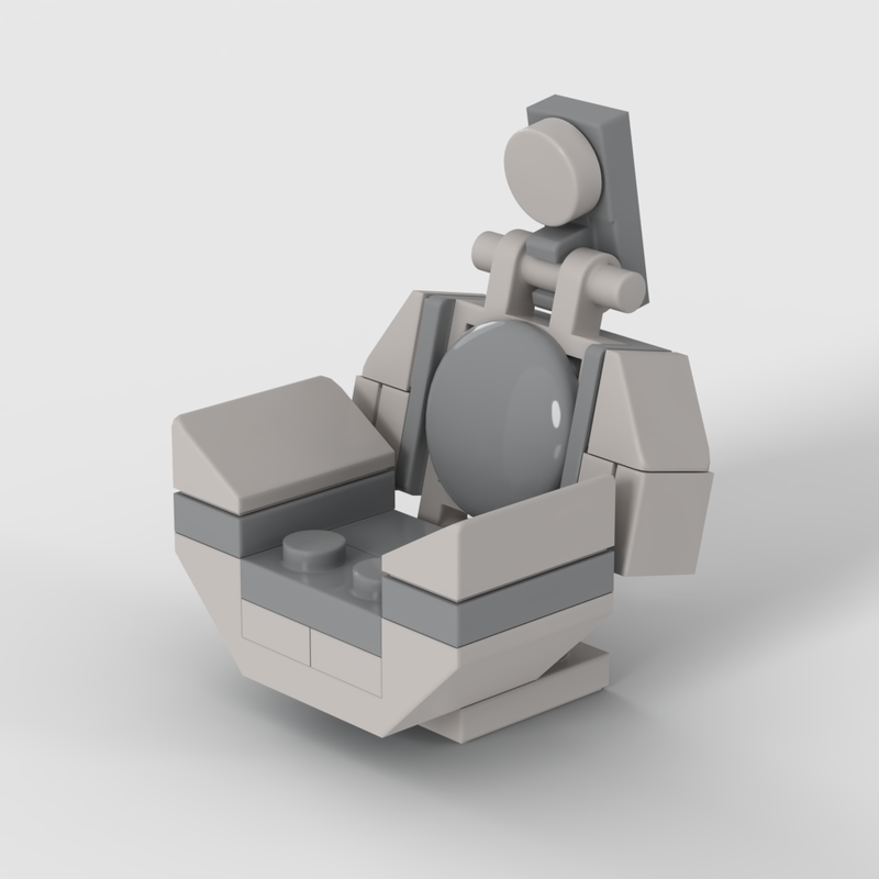 LEGO MOC Captain's Swivel Chair by Welsh Dynasty Builds | Rebrickable ...
