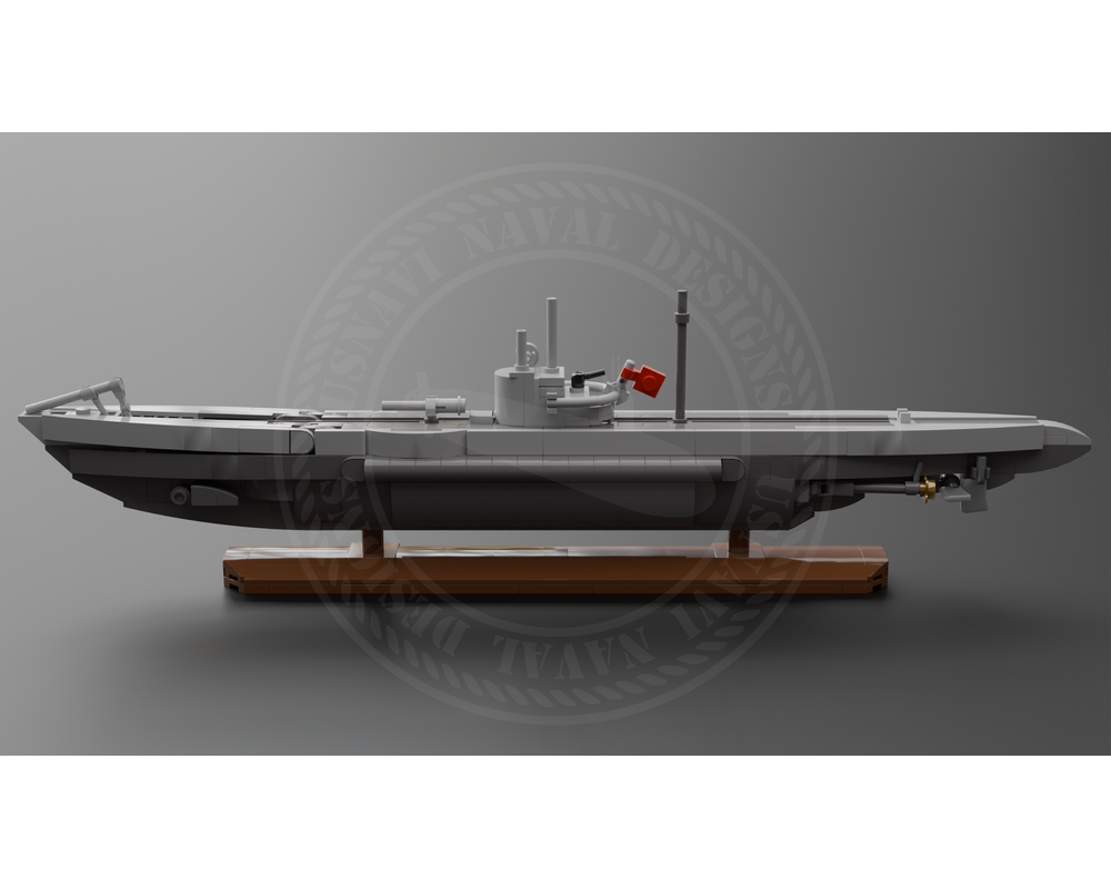 LEGO MOC Type VII U-boat by JREYDesigns | Rebrickable - Build with LEGO