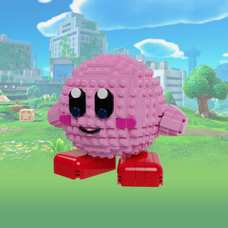 LEGO MOC Kirby by KraftyKoopa | Rebrickable - Build with LEGO