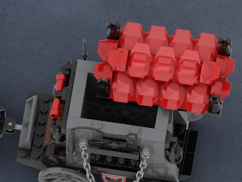 LEGO MOC Batlord Army Prison Carriage by Raveyaner | Rebrickable ...