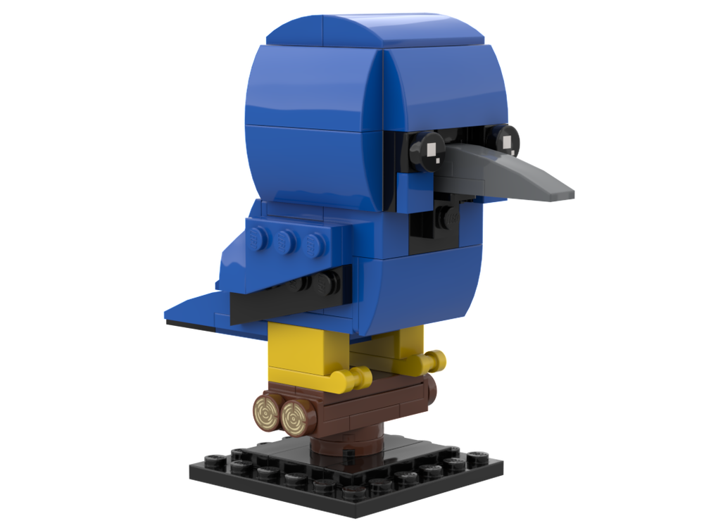 LEGO MOC-176052 Shining Honeycreeper (Male): Birdheadz by OrchardBuilds ...