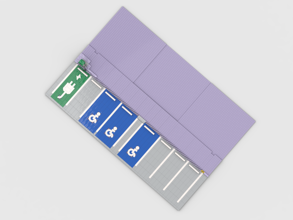 LEGO MOC Breakwater Pass Pretorius Bus Terminal alternate parking ...