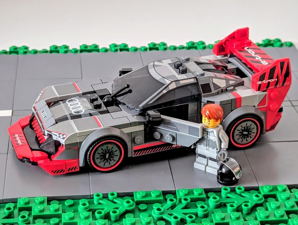 LEGO MOC Mod of „Audi S1 e-tron quattro" from LEGO Speed Champions Set ...