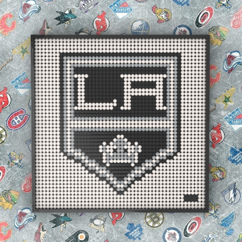 LEGO MOC NHL Art - Los Angeles Kings by Brick Studs | Rebrickable ...