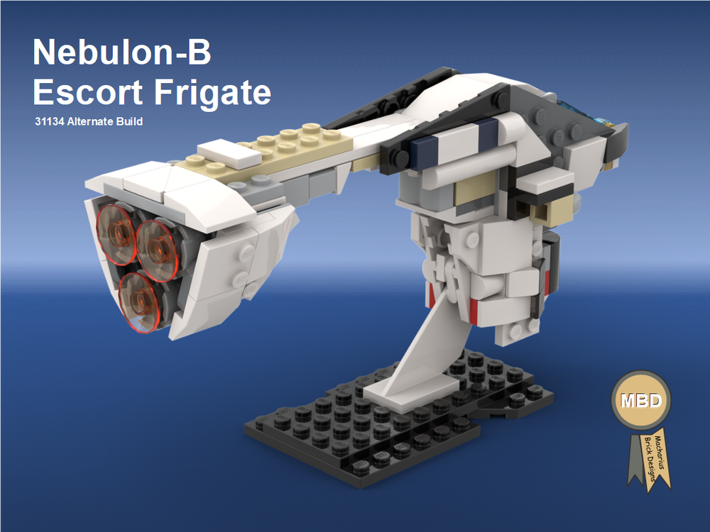 LEGO MOC Nebulon-B Escort Frigate, Unofficial Fan-Design and 31134 ...