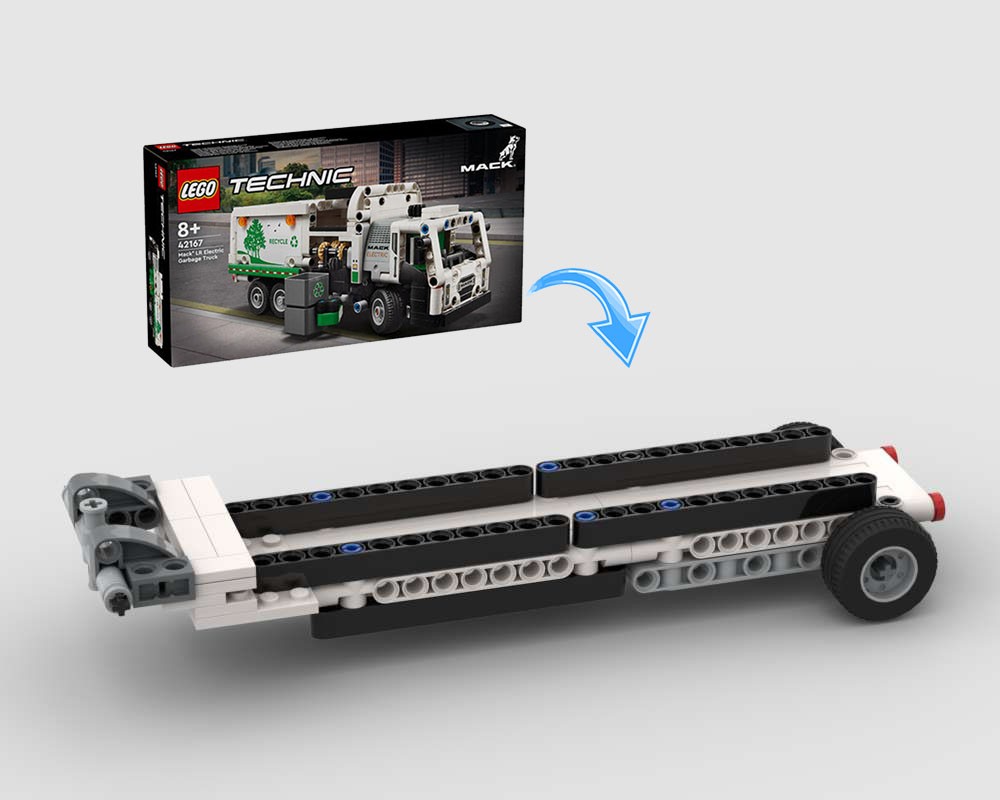 LEGO MOC Trailer 42167 Alternative by ErikGS | Rebrickable - Build with ...