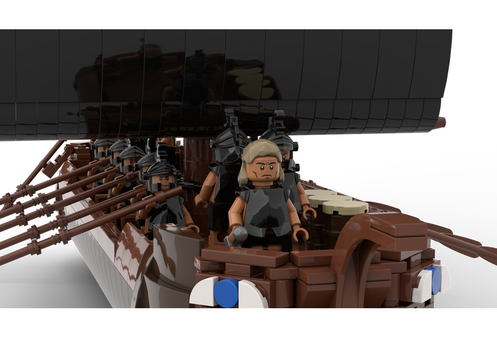 LEGO MOC LEGO Troy Ancient Greek ship by BRICKMANstudio | Rebrickable ...
