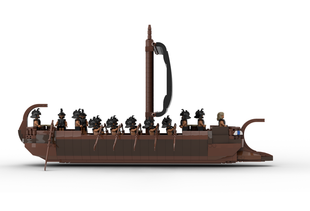 LEGO MOC LEGO Troy Ancient Greek ship by BRICKMANstudio | Rebrickable ...