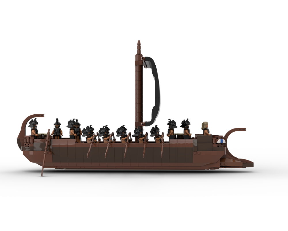 LEGO MOC LEGO Troy Ancient Greek ship by BRICKMANstudio | Rebrickable ...