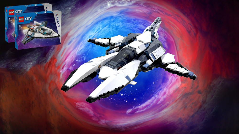 LEGO MOC Interstellar Spaceship Upgrade version 3 (2x60430) Vic Viper ...