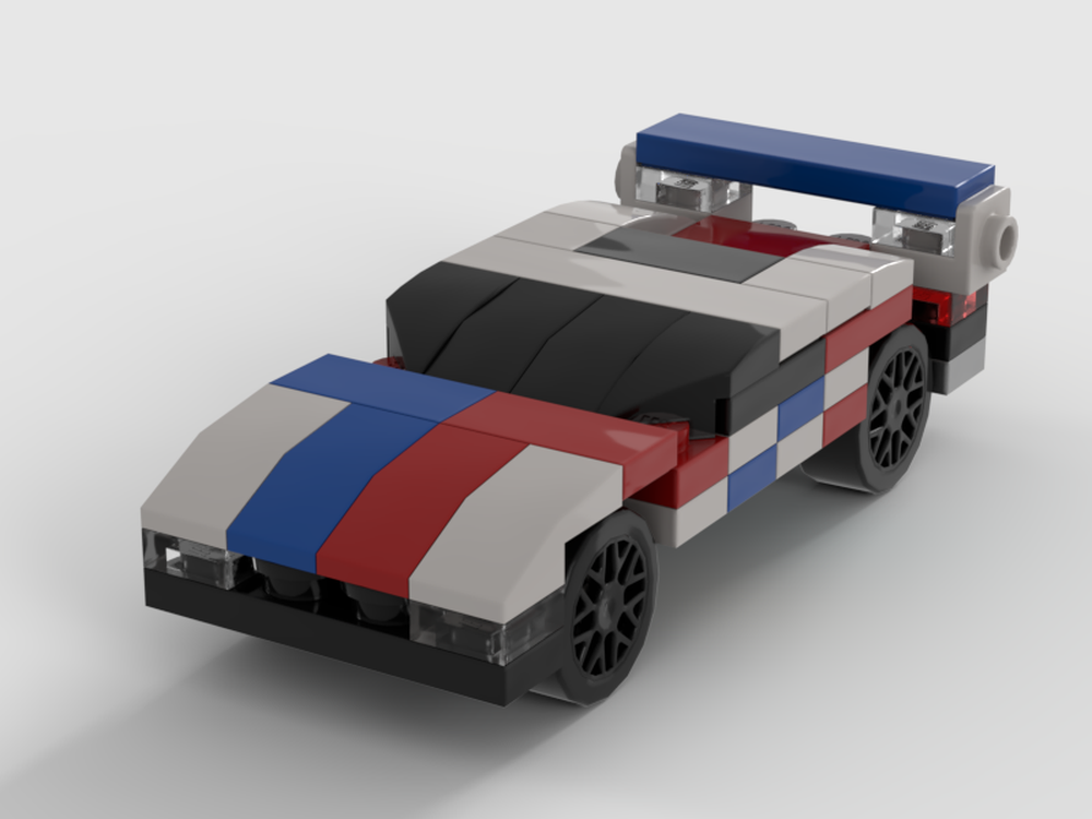 LEGO MOC 1980 BMW m1 by CunningFox Designs | Rebrickable - Build with LEGO
