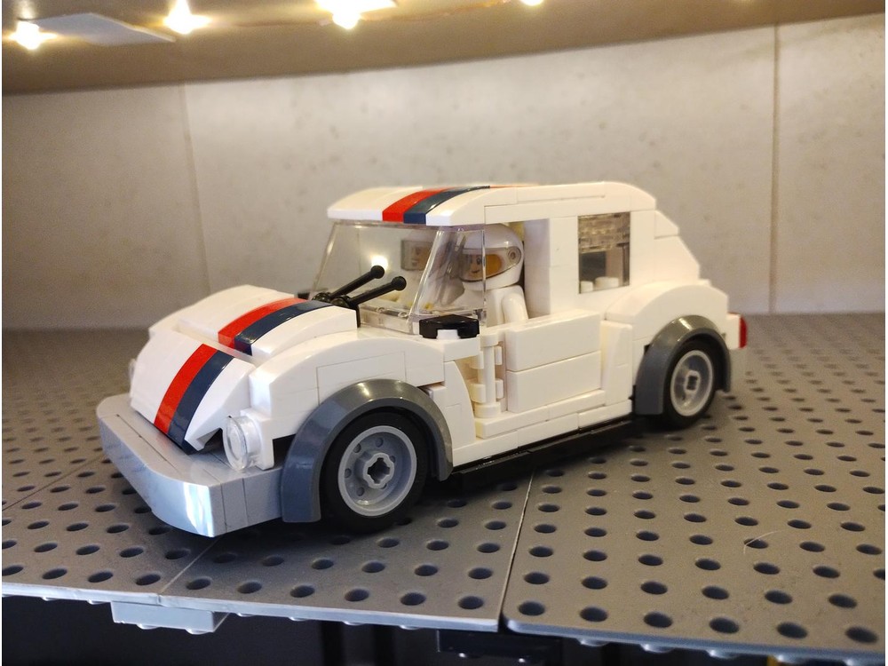 LEGO MOC VW Beetle Herbie Special Edition by alejoluis | Rebrickable ...