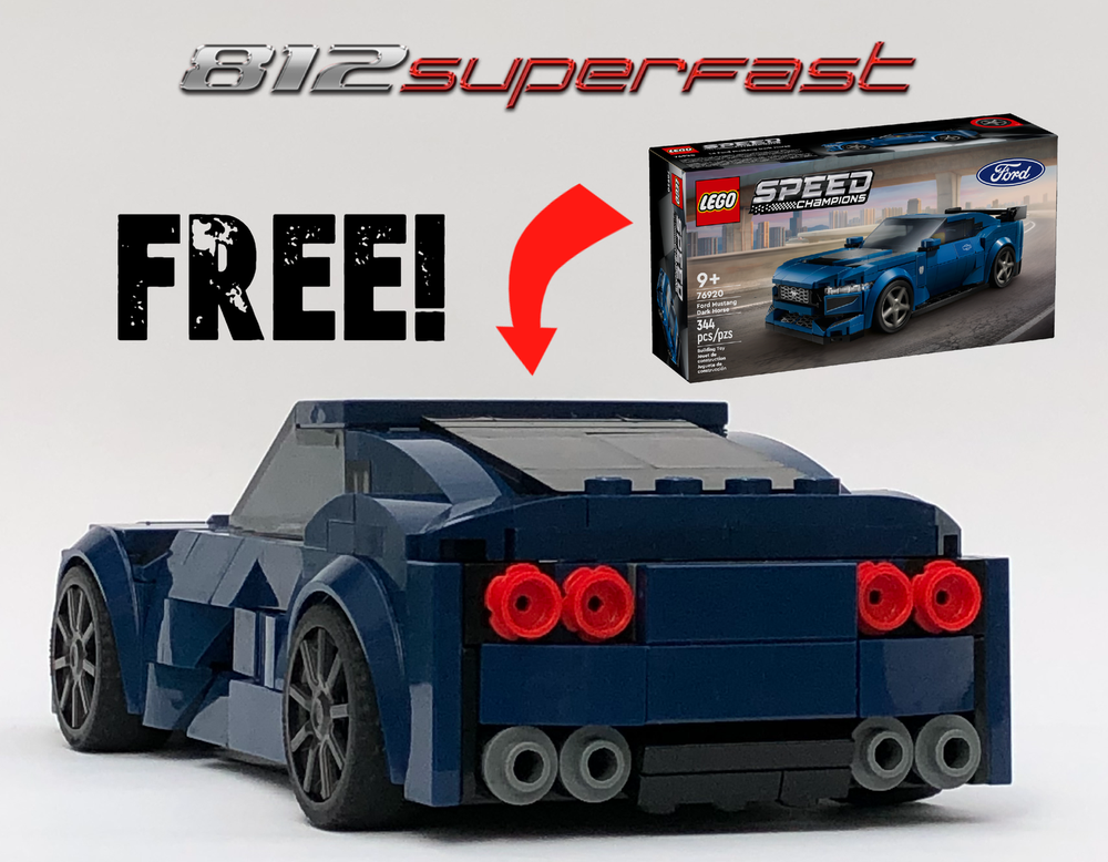 LEGO MOC [FREE] 76920 Ferrari 812 Superfast by YourFavouriteMocs ...
