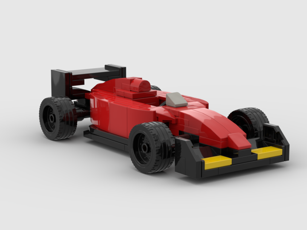 LEGO MOC Ferrari F93A by Kubix740 | Rebrickable - Build with LEGO