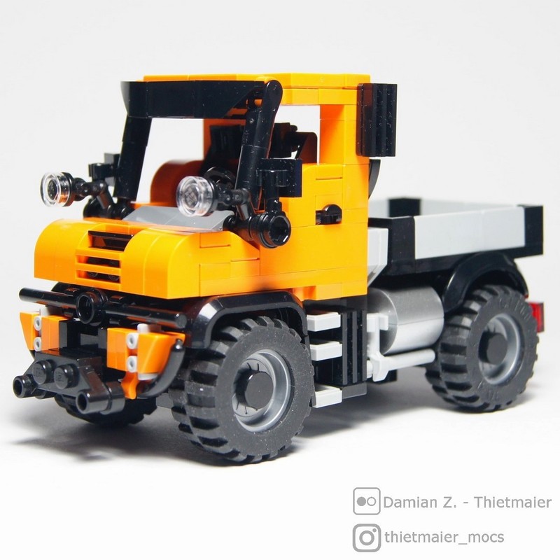Lego Moc Unimog U423 By Thietmaiermocs Rebrickable Build With Lego